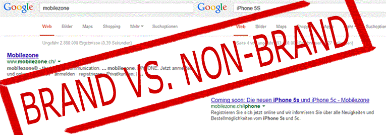 Unterschied Brand Traffic und Non-Brand Traffic // eTaktiker